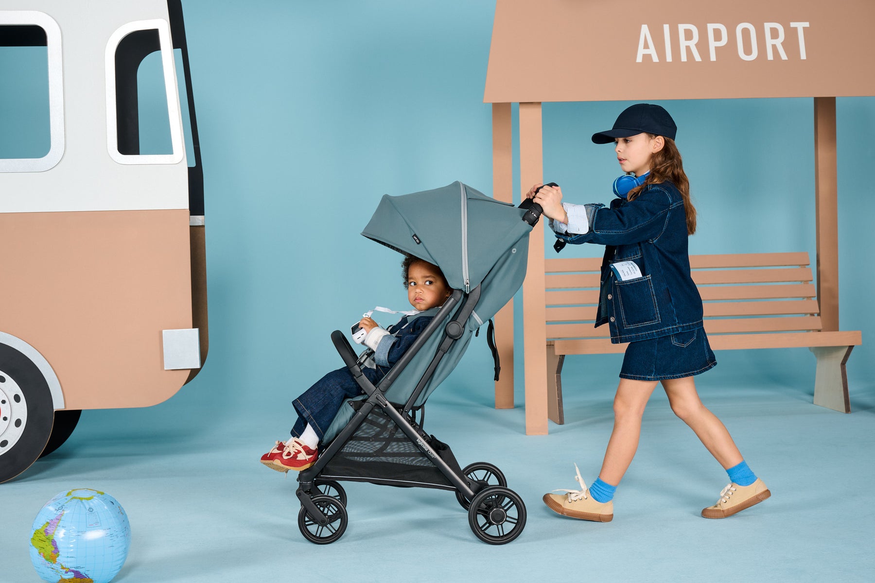 Quid³ Stroller | 14 lbs lightweight, compact airplane travel stroller ...